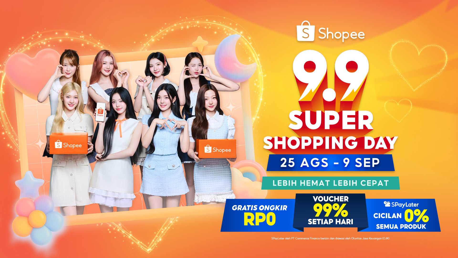 Hearts2Hearts Nyanyi Bahasa Indonesia di Iklan Shopee 9.9 Super Shopping Day! Fix Carmen Yang ...